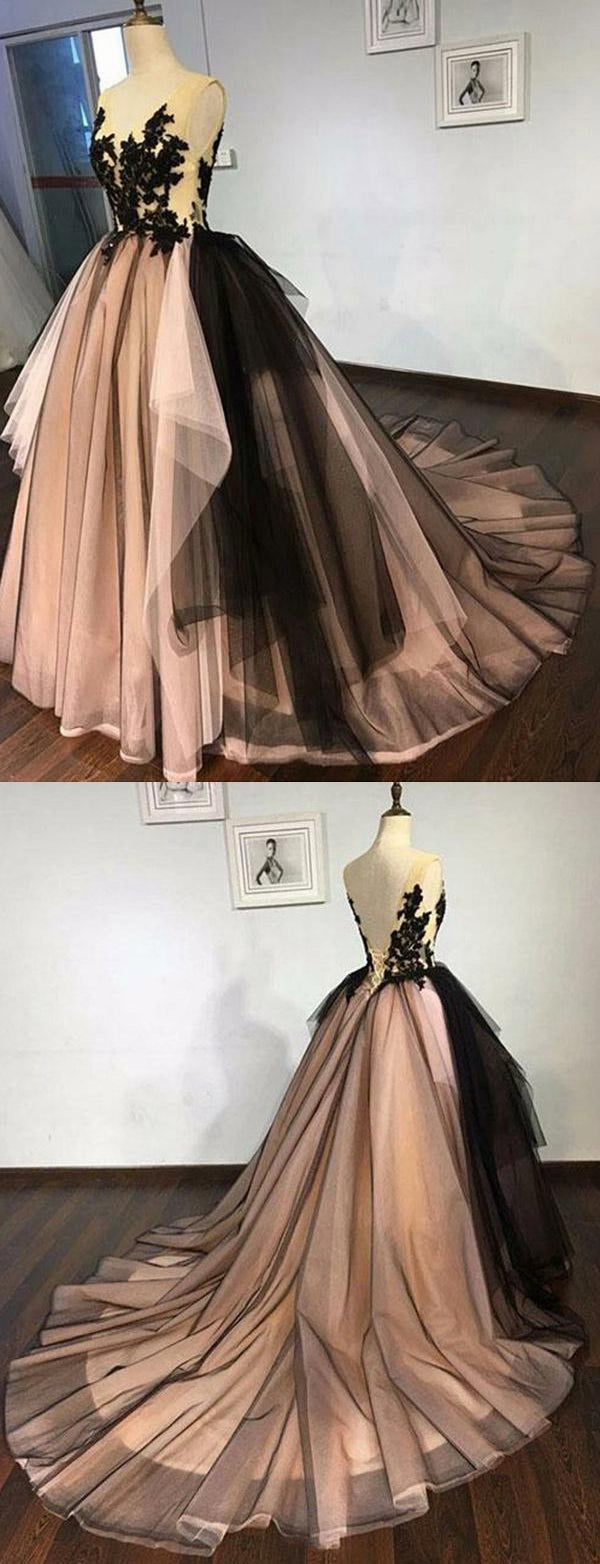 Princess Style Prom Dress, Evening Dress, Dance Dresses, Graduation Sc ...