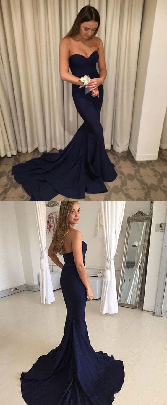 Mermaid Prom Dress, Prom Dresses, Evening Gown, Graduation School Part ...
